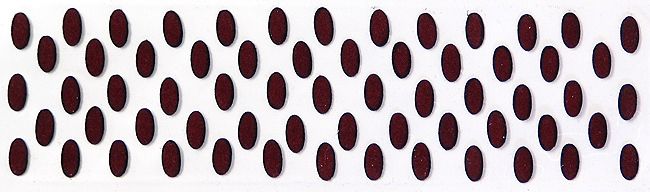 Maroon Oval Bindis