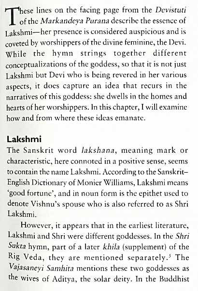 The Book of Lakshmi