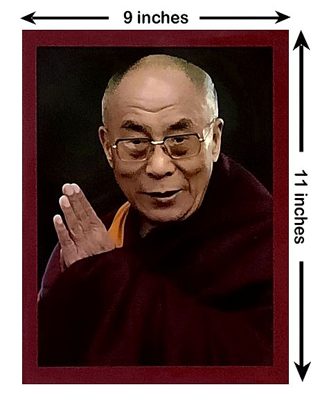 Dalai Lama - Unframed Paper Thangka Poster