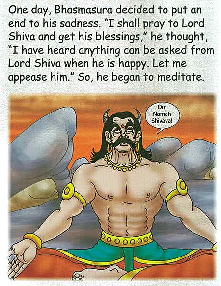 Shiva and Bhasmasura and Indra and his Cows - (Tales of Gods and Demons ...