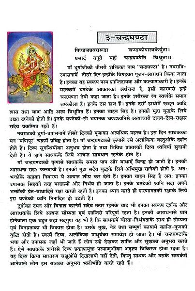 Nava Durga (Nine Forms of Durga) - In Hindi