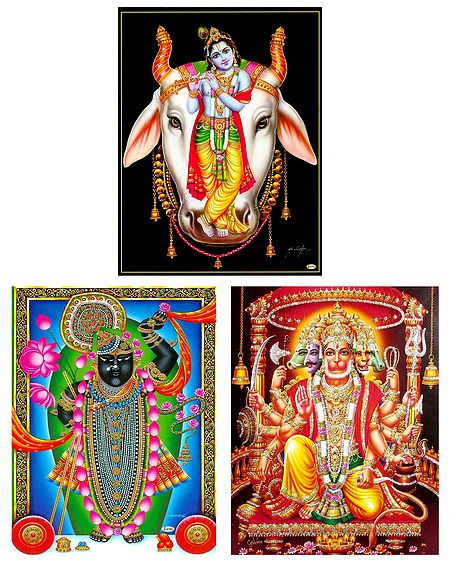 Set of 3 Hindu Posters