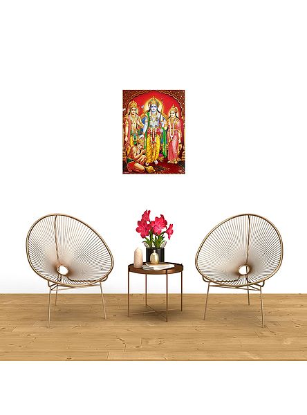 Glitter Poster of Ram Darbar