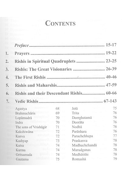 Rishis and Rishikas - Life, Works and Teachings of the Earliest ...