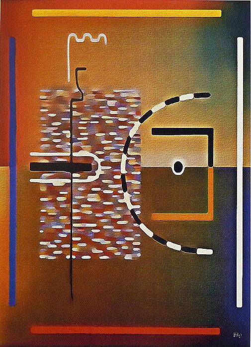 Abstract Painting Reprint