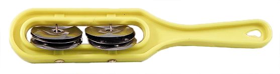 Acrylic Kartal (Musical Instrument for Sikh Kirtans) 8.25x1.75 in.