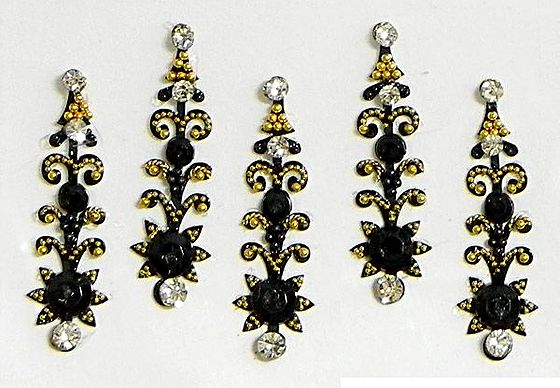 Black Designer Bindis