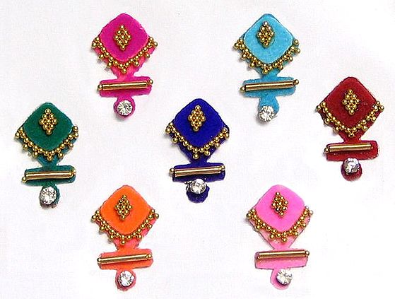 Multicolor Decorative Bindis