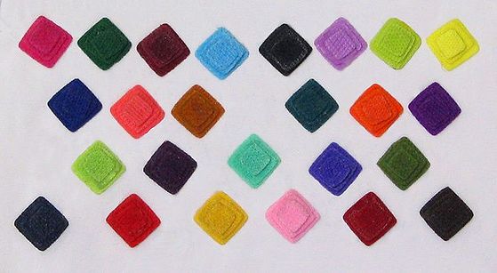 Multicolor Square Bindis