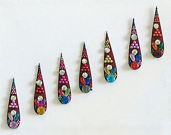 Rangoli - Multicolor Long Bindis