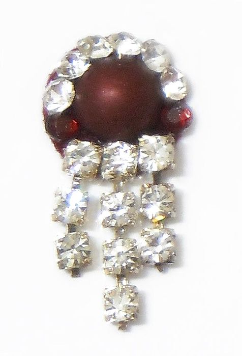 White Stone Studded Round Bindi