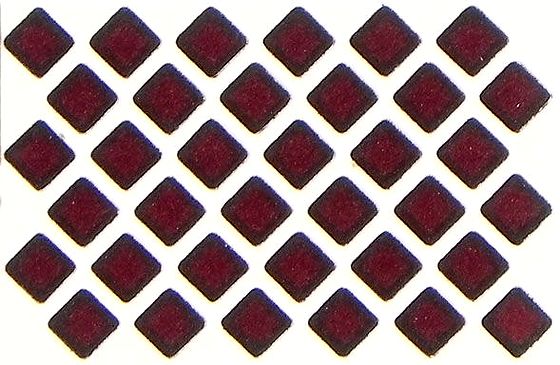 Maroon Square Felt Bindis