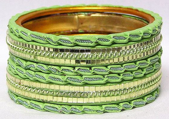 Gorgeous Green Bangles