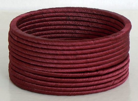 Maroon Thread Bangles