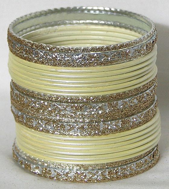 Off White Bangles