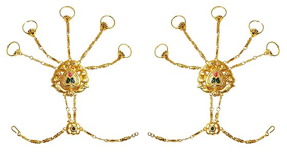 Pair of Panja Ring Bracelet