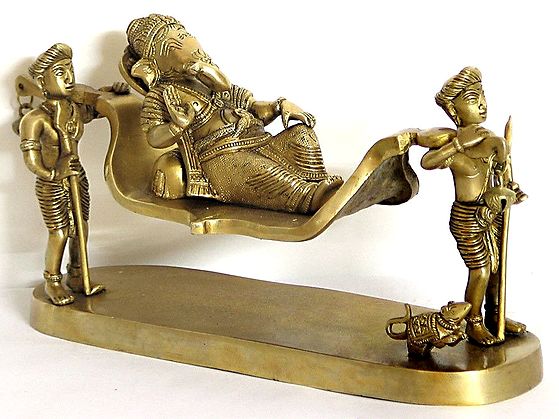 Lord Ganesha on Palki