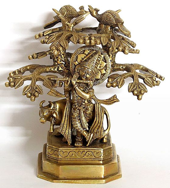 Lord Krishna Under Kadamba Tree