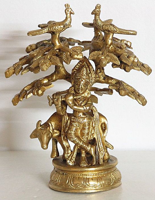 Lord Krishna Under Kadamba Tree