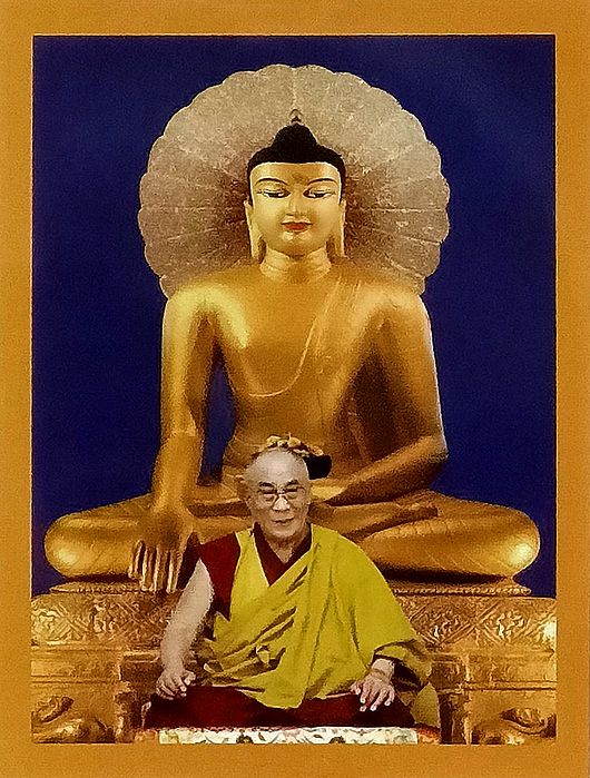 Dalai Lama - Unframed Paper Thangka Poster