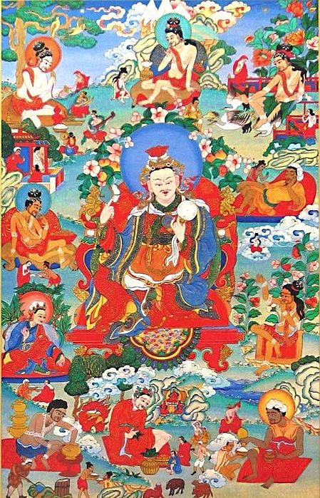 Guru Padma rGyal-po - Unframed poster - 14 x 9 inches