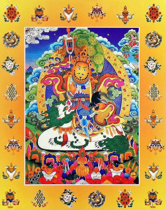 Vaishravana - Thangka Poster