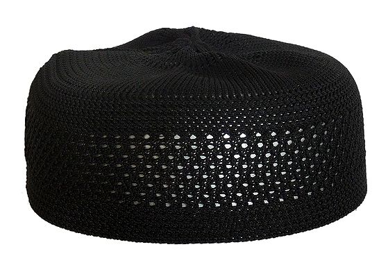 Black Muslim Prayer Cap