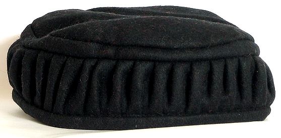 Black Woollen Cap