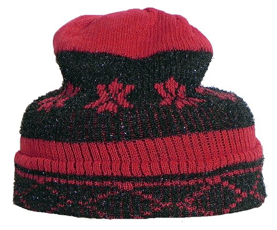 Black Woolen Gents Beanie Cap
