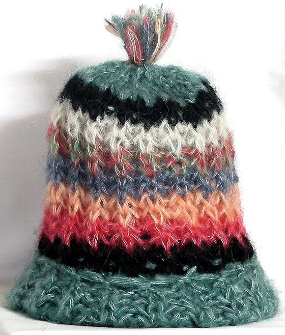 Multicolor Ladies Woollen Cap