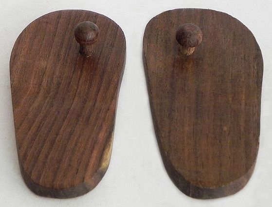 Small Wooden Paduka