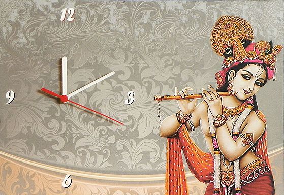 Krishna Wall Clock