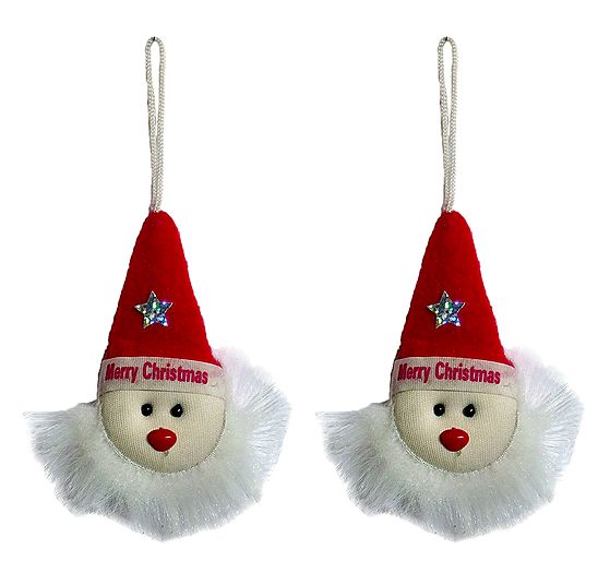 2 Pieces of Hanging Santa Claus