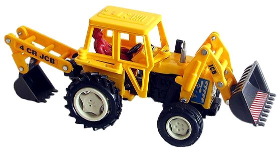 Yellow Earth Mover - Acrylic Toy