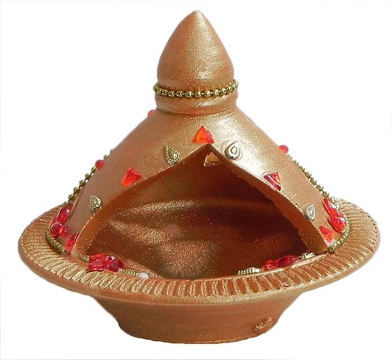 Terracotta Diya