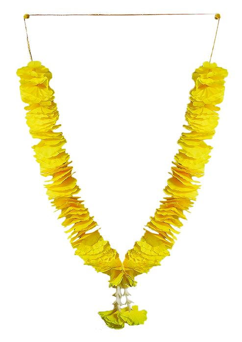 Yellow Cloth Garland