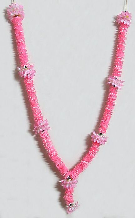 Pink Flower Garland