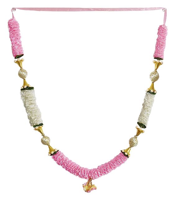 Shop Online Pink with Ivory Ribbon Garland