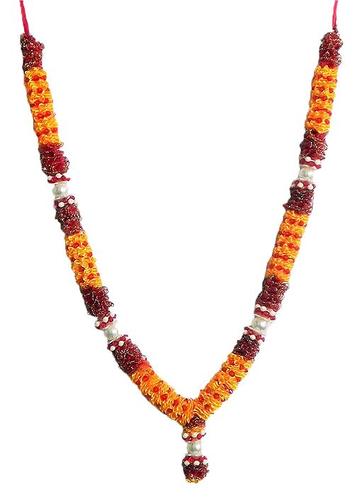 Satin Ribbon Garland