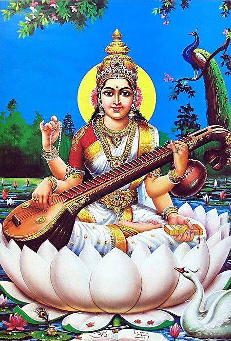 Goddess Saraswati