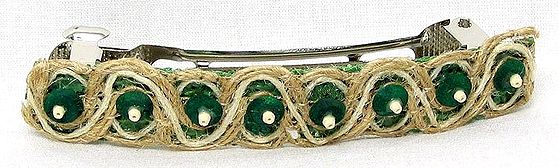 Fashionable Jute Hair Clip