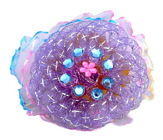 Net Cloth Hair Clip