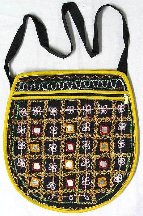 Mirror Work Shoulder Bag