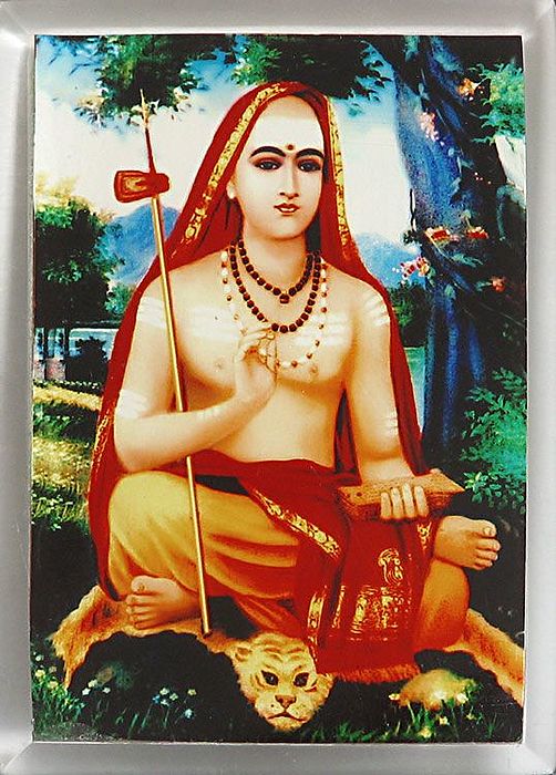 Adi Shankaracharya - Acrylic Table Stand