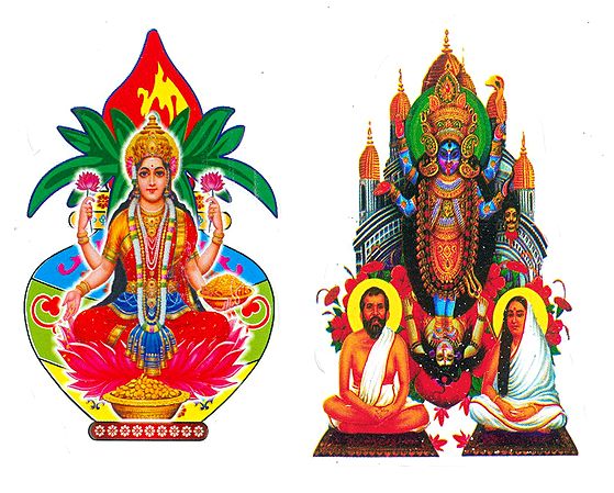 Lakshmi, Kali Sticker
