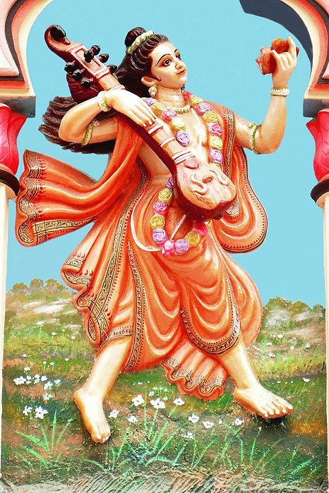 Narad - Devotee of Lord Vishnu - Poster