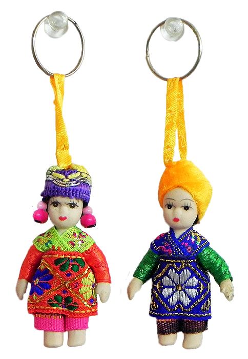 Buy Online Miniature Doll Key Rings