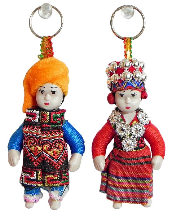 Buy Online European Doll Key Rings