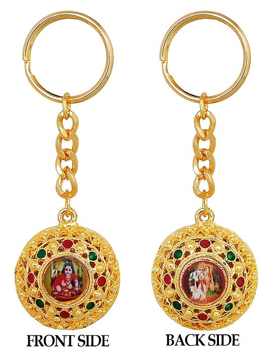 Double Sided Key Ring