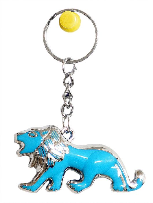 Acrylic Lion Key Chain